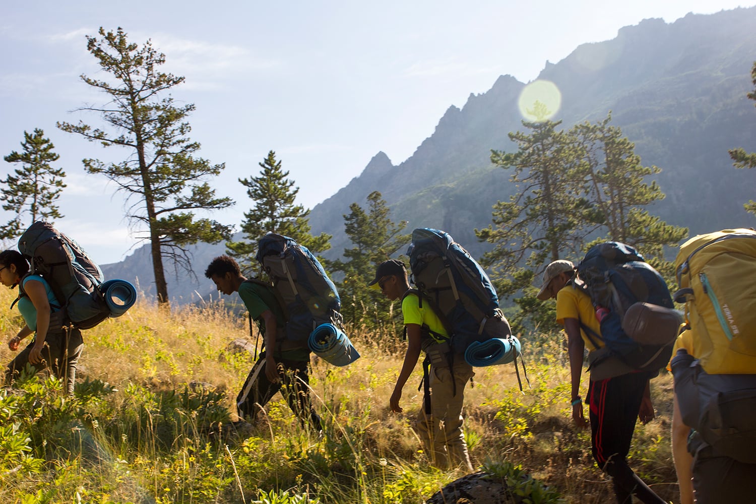 Backpacking the Beartooths: On Trail with Edison High School ...